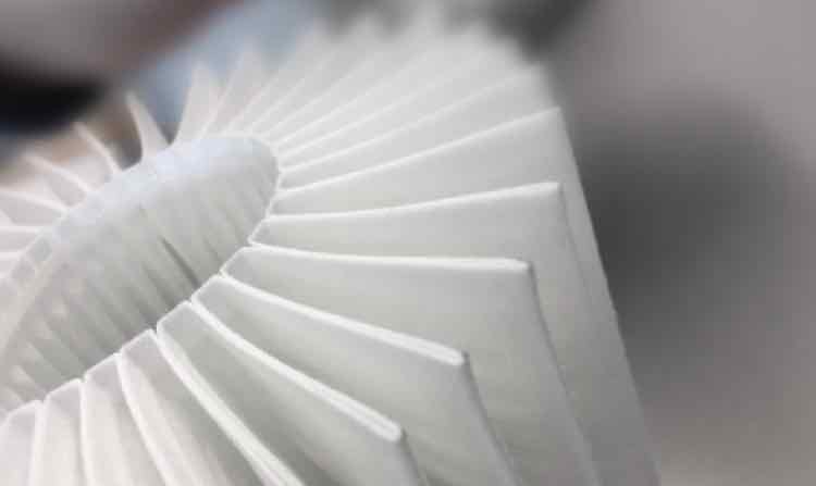 Enhanced filtration efficiency from Fibertex