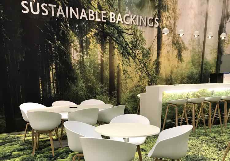 Freudenberg offers sustainable backing for floor coverings at Domotex
